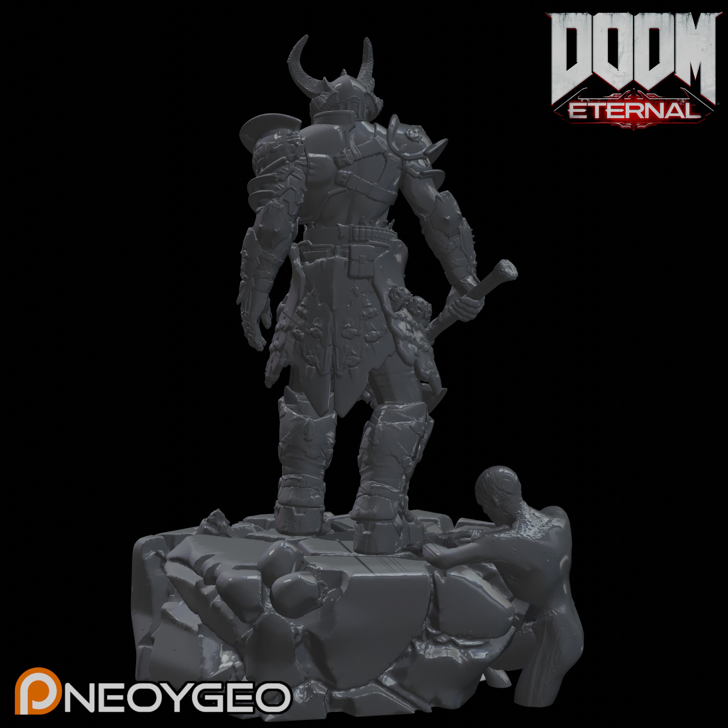 MARAUDER - DOOM ETERNAL 3D model 3D printable | CGTrader