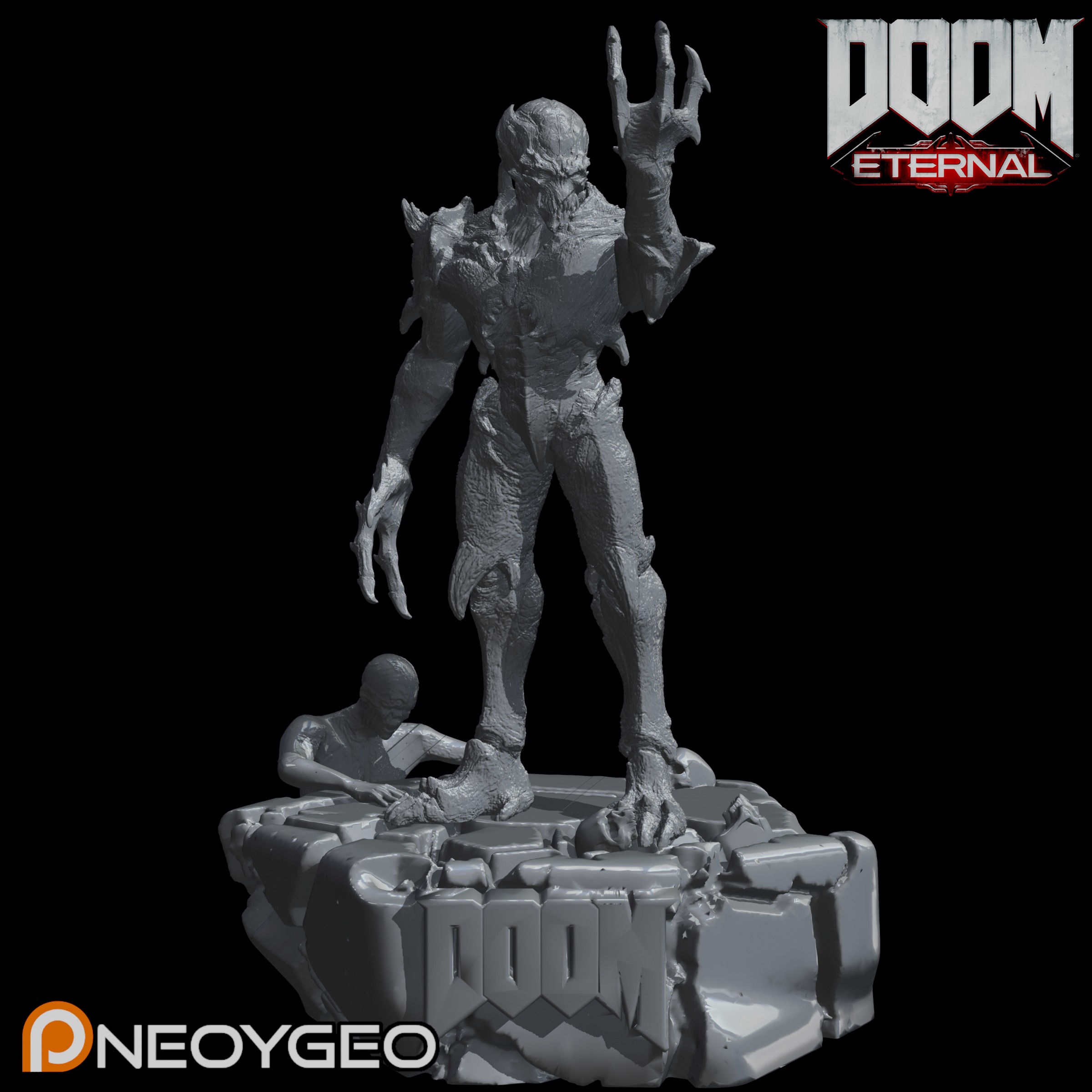 ARCH-VILE - DOOM ETERNAL 3D model 3D printable | CGTrader