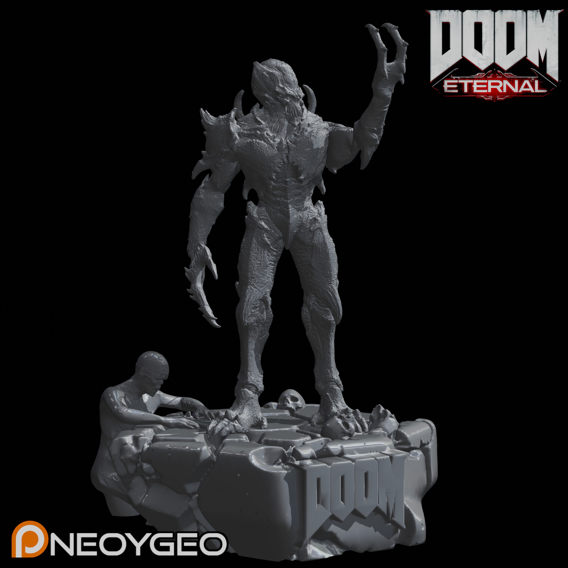 ARCH-VILE - DOOM ETERNAL 3D model 3D printable | CGTrader
