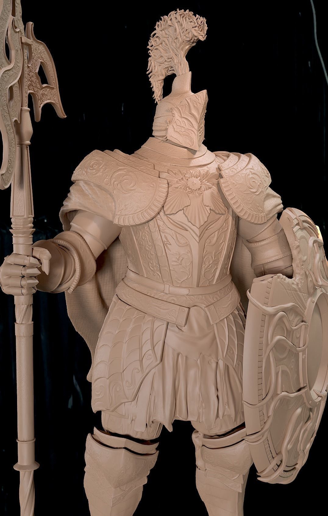 Tree Sentinel - Elden Ring 3D printable 3D model 3D printable | CGTrader