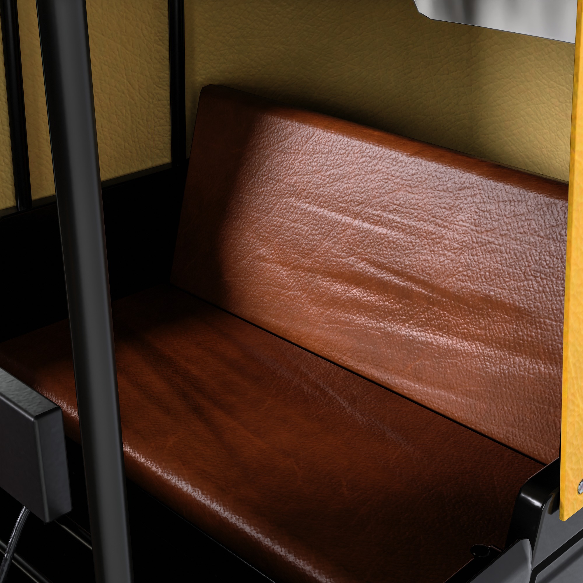 3D model Low Poly Auto Rickshaw - Game-Ready 3D Model with PBR Textures ...