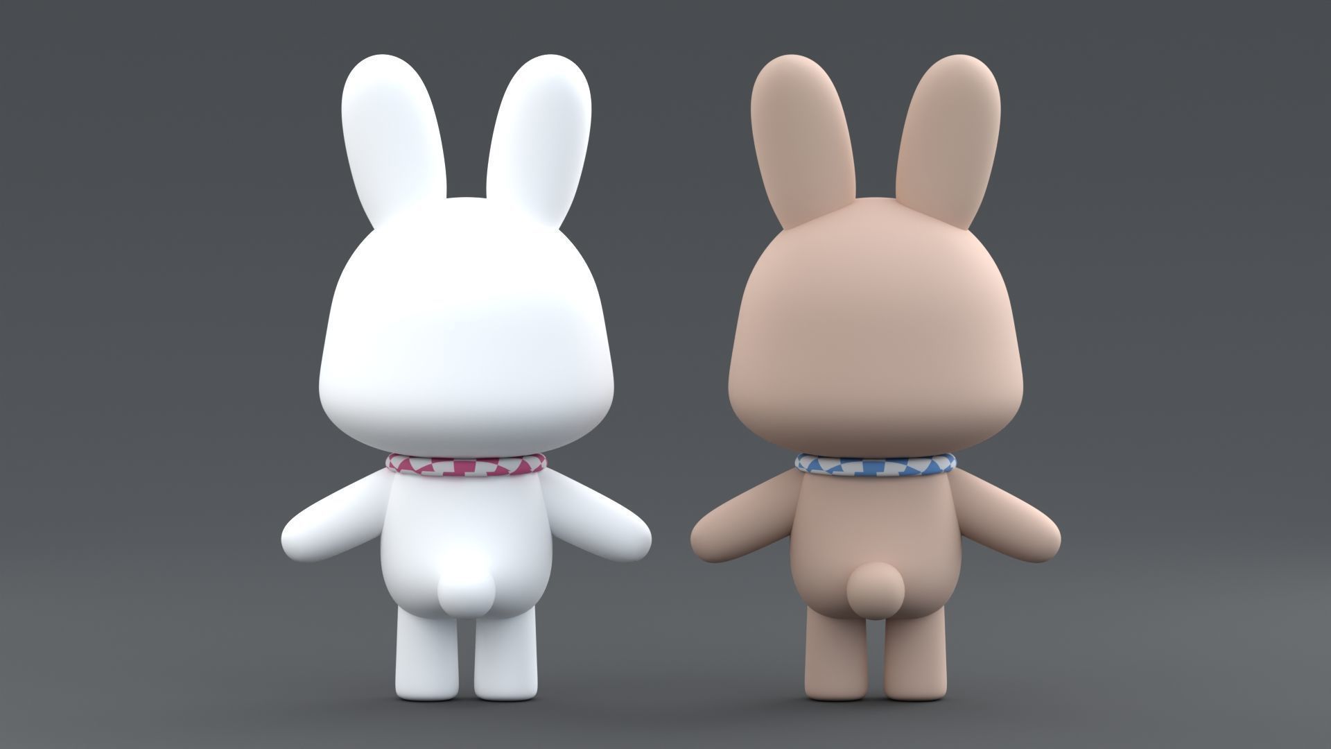 Cute Bunny free 3D model | CGTrader
