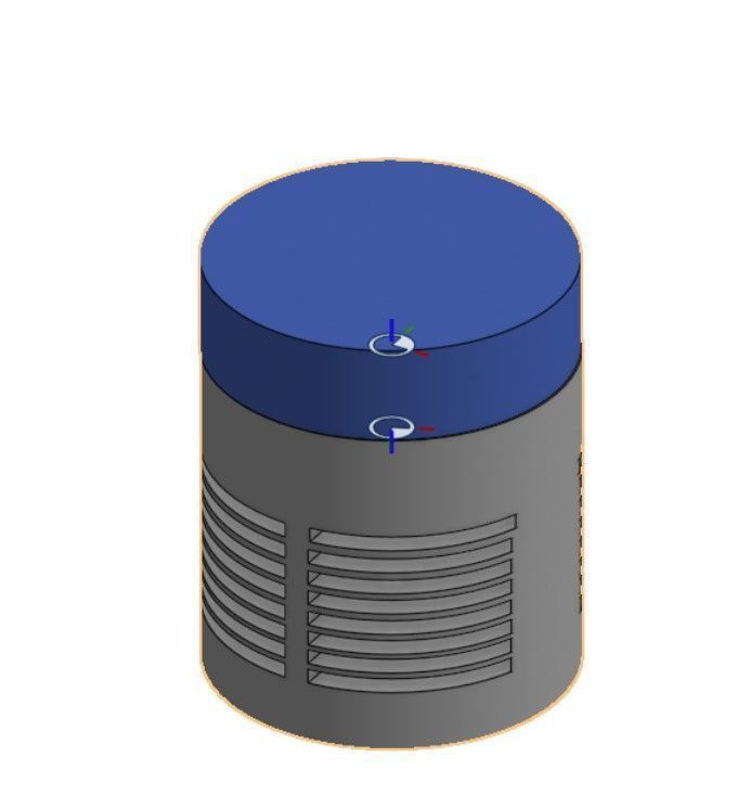 Dehumidifier container 3D model 3D printable | CGTrader