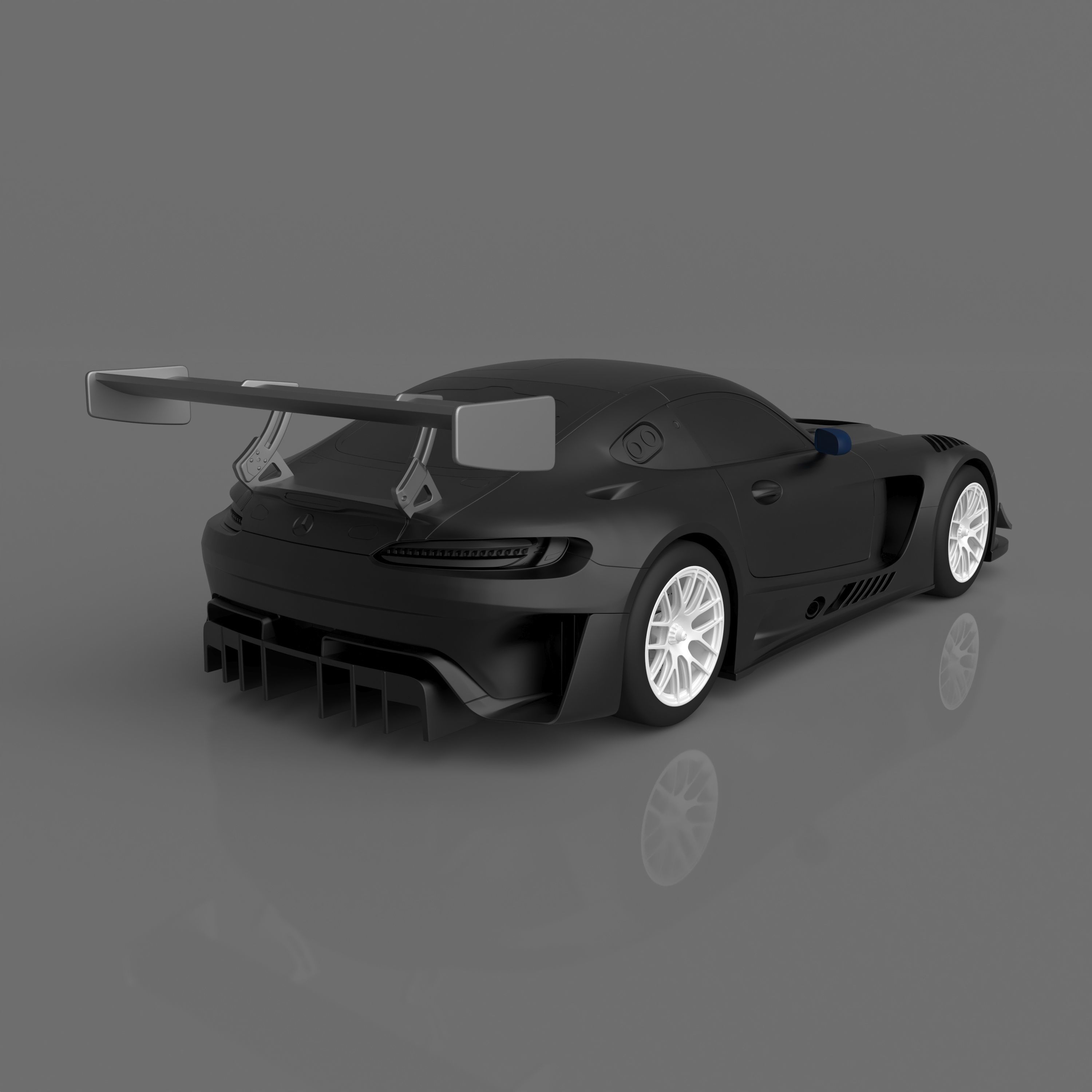 Mercedes AMG GT3 2024 Racing Car 3D Model for Printing 3D model 3D printable | CGTrader