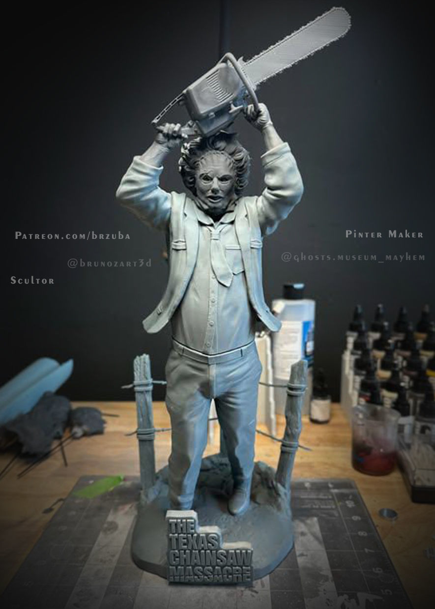 Leatherface 3D model 3D printable | CGTrader