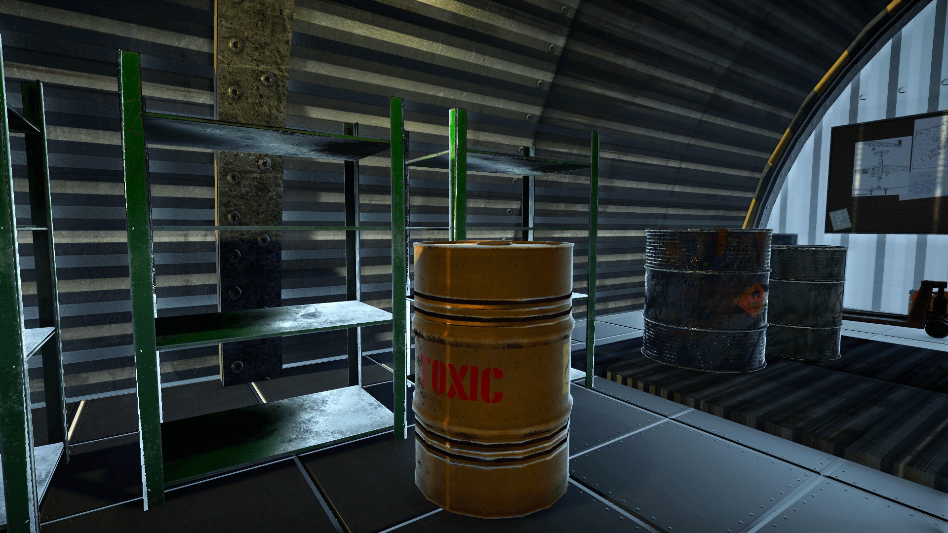 3D model Military Hall VR / AR / low-poly | CGTrader