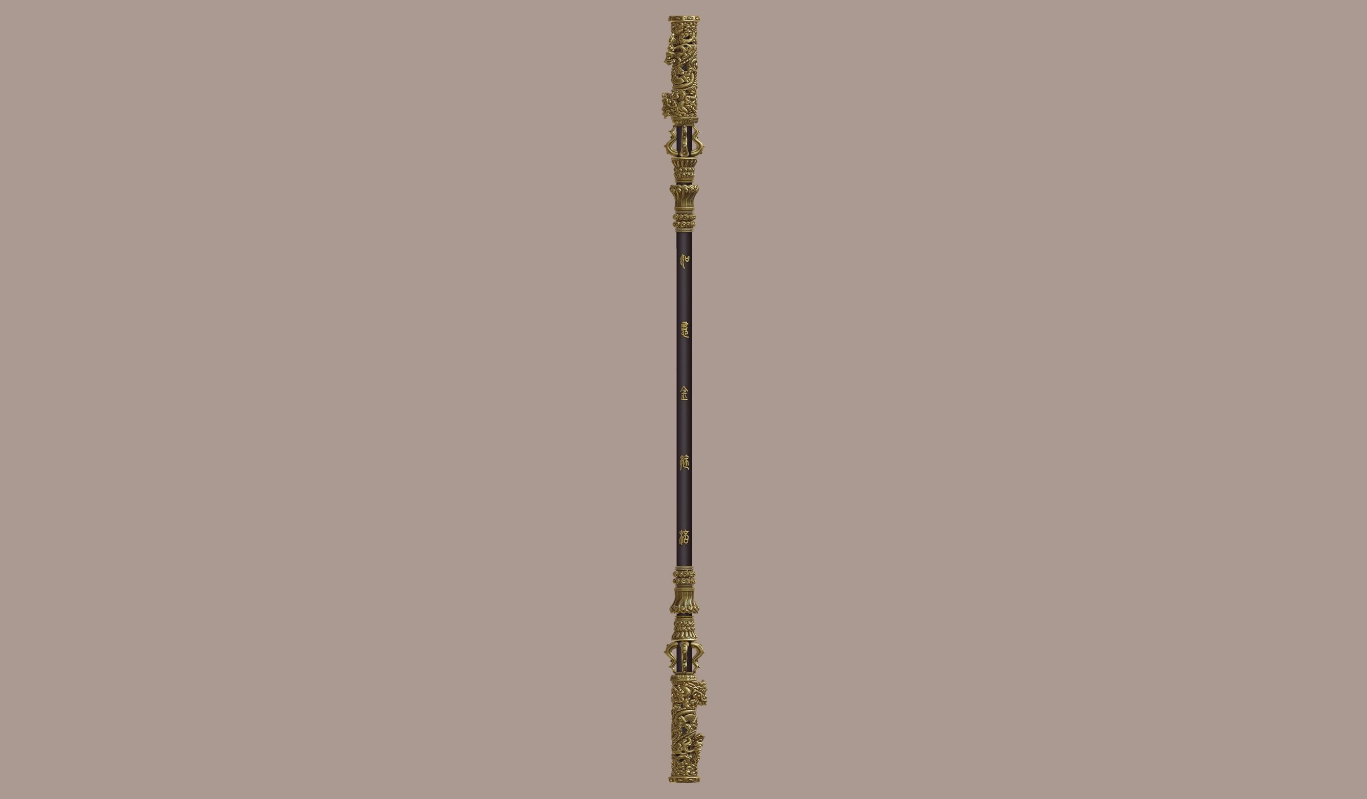 Ruyi Jingu Bang - Black Myth Wukong 3D model 3D printable | CGTrader