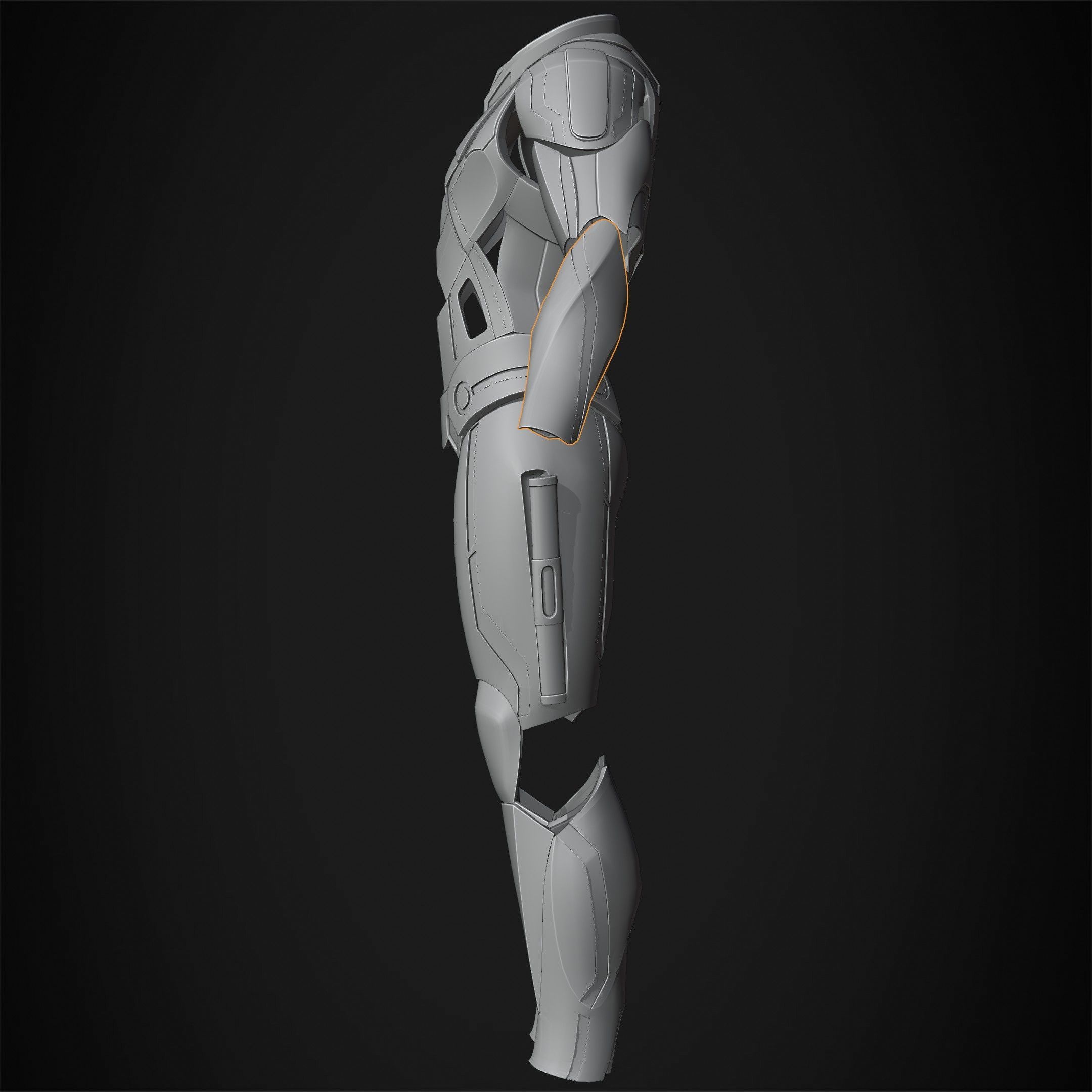 Tron Legacy Sam Flynn Armor for Cosplay 3D model 3D printable | CGTrader