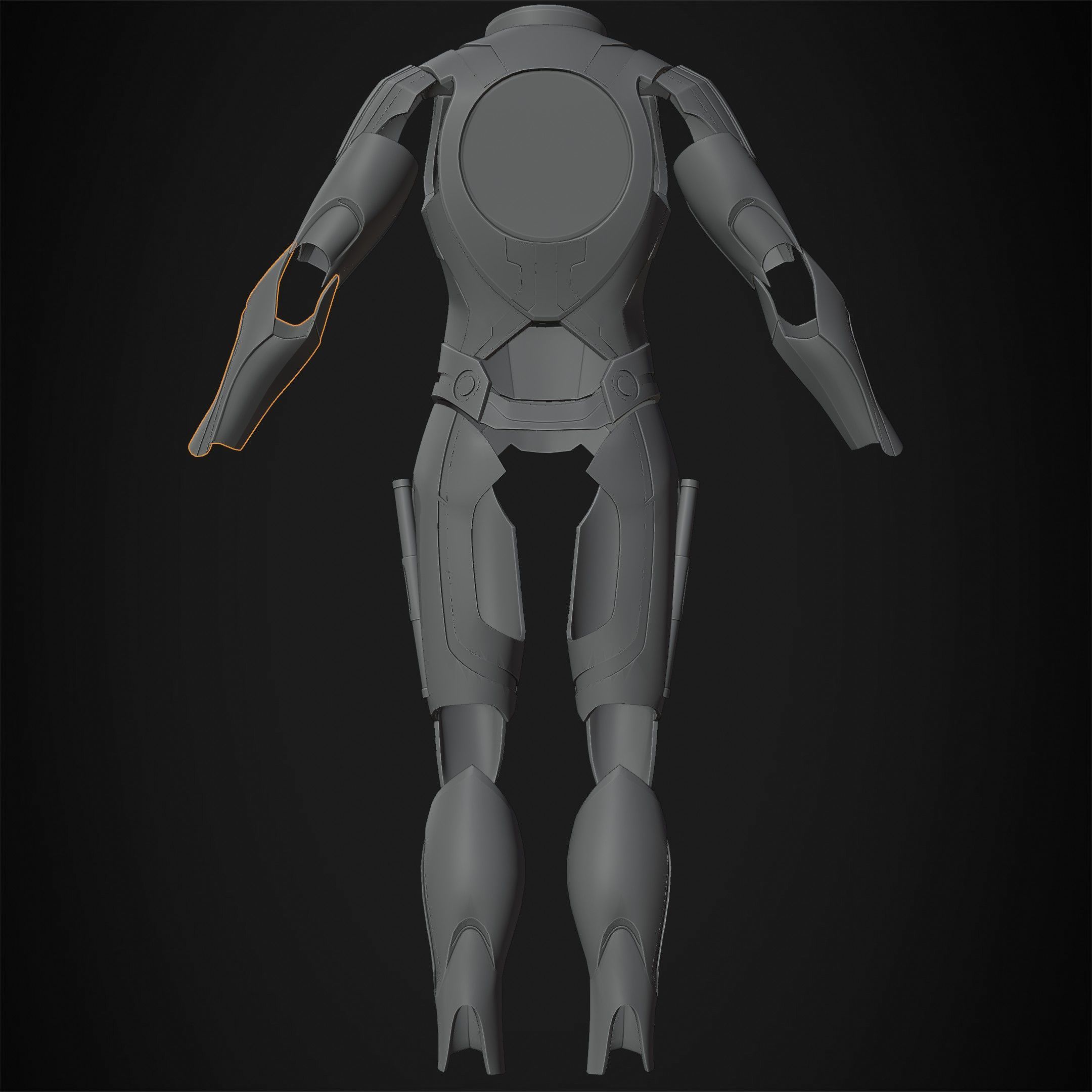 Tron Legacy Sam Flynn Armor for Cosplay 3D model 3D printable | CGTrader
