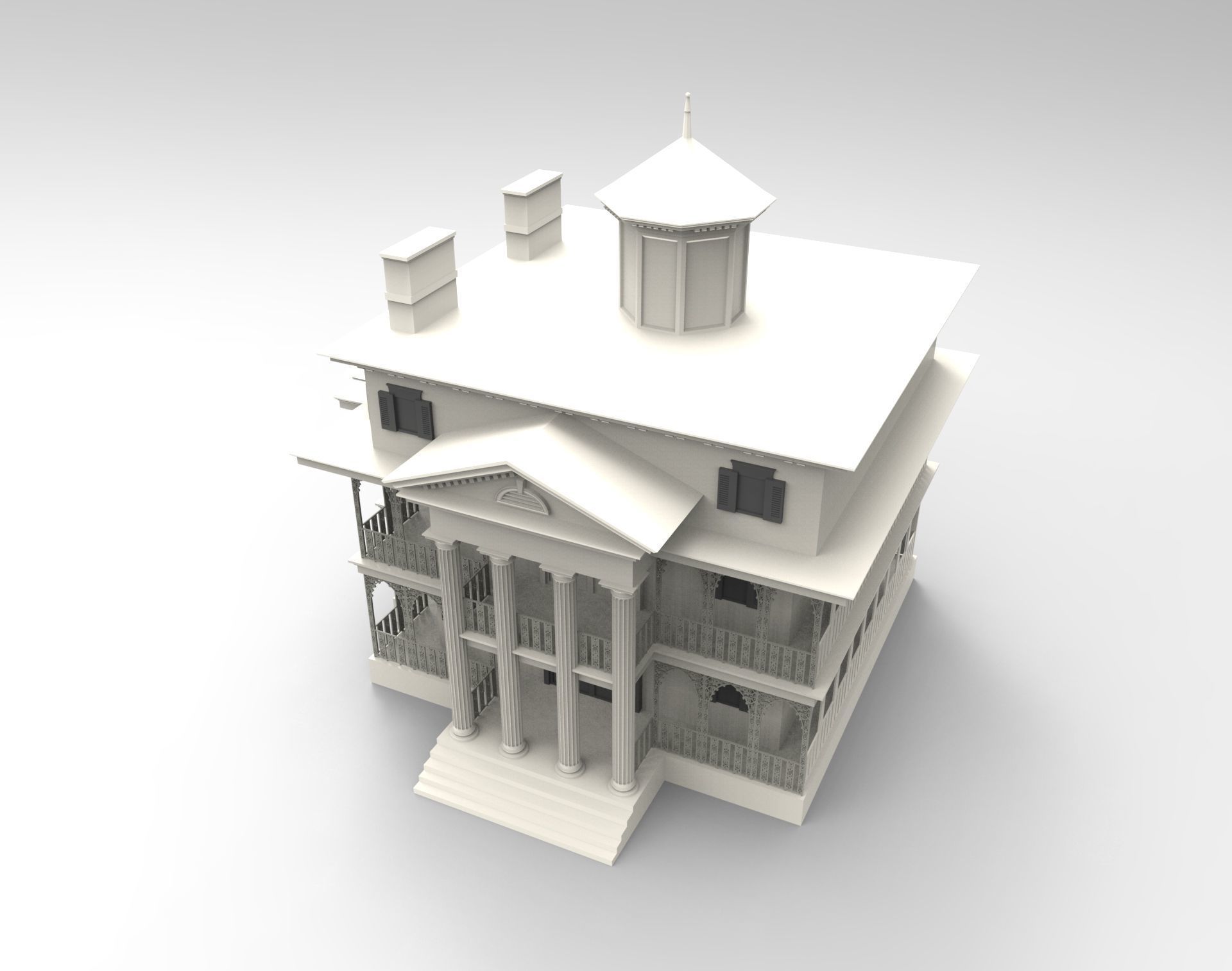 Disney Haunted Mansion 3D Printable STL Package 3D model 3D printable ...