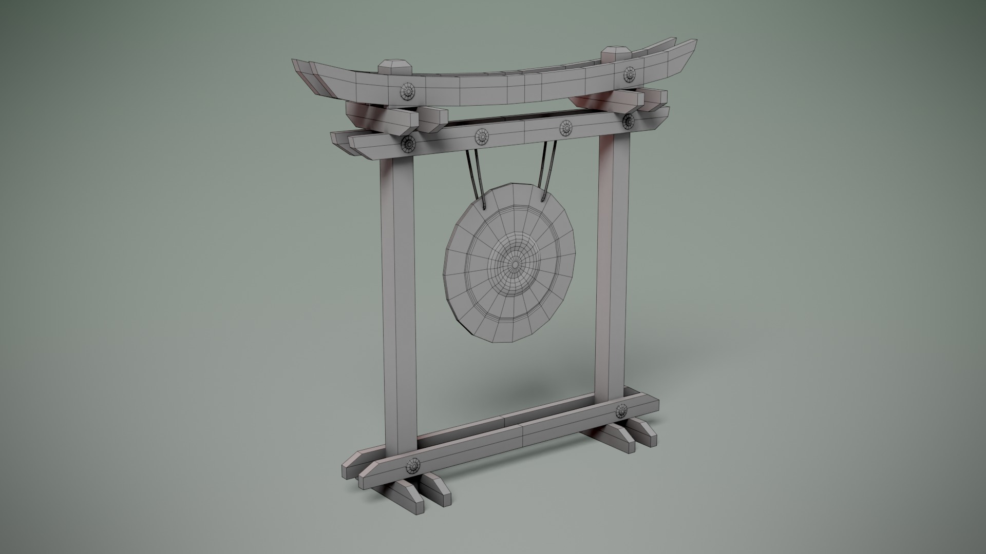 3D model Chinese Town Props VR / AR / low-poly | CGTrader