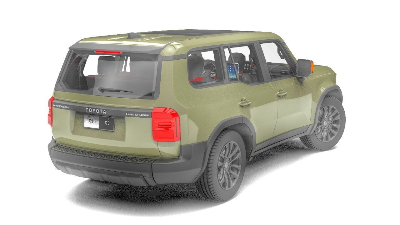 3D model Toyota Land Cruiser Prado 2025 With DETAIL INTERIOR VR / AR ...