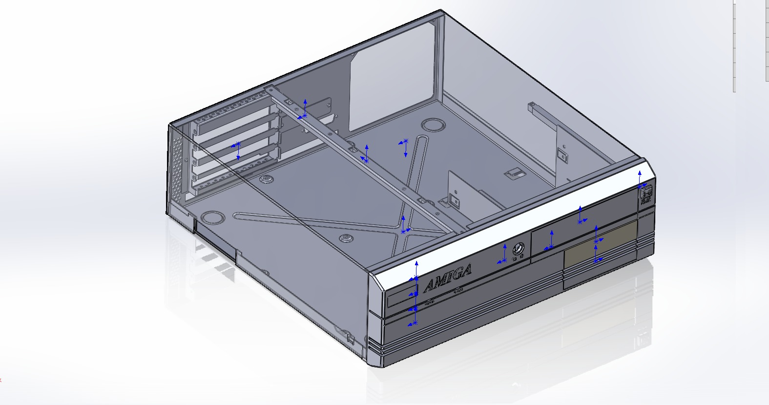 Commodore Amiga 4000 case 3d print and laser cutting model 3D model 3D ...