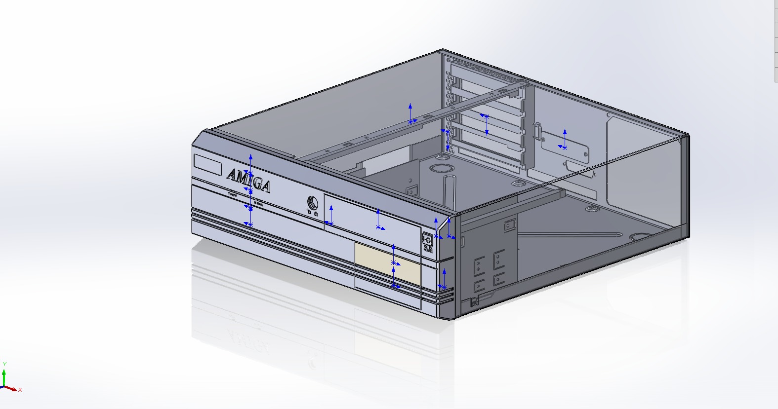Commodore Amiga 4000 case 3d print and laser cutting model 3D model 3D ...