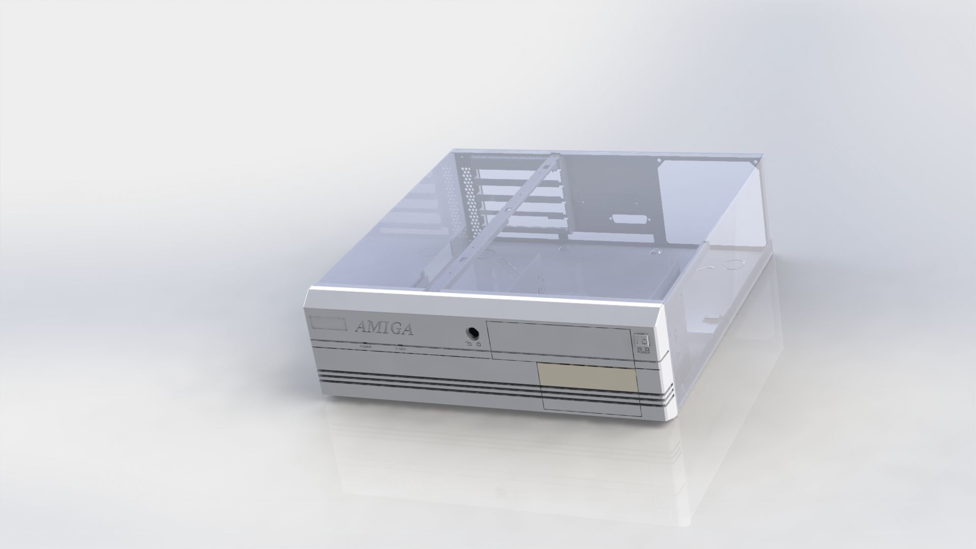 Commodore Amiga 4000 case 3d print and laser cutting model 3D model 3D ...