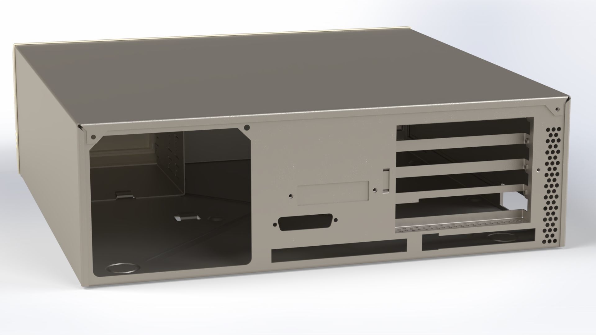 Commodore Amiga 4000 case 3d print and laser cutting model 3D model 3D ...