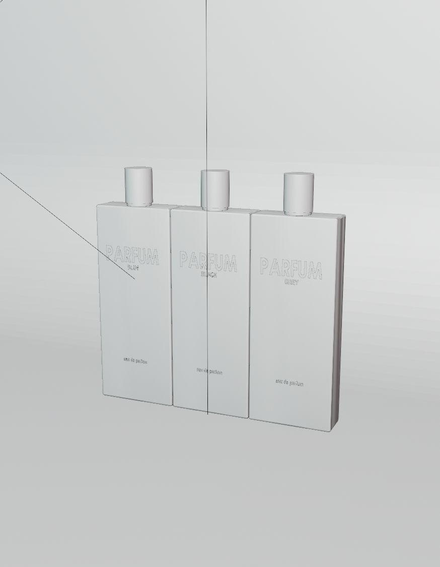 Parfum bootle glass free 3D model | CGTrader