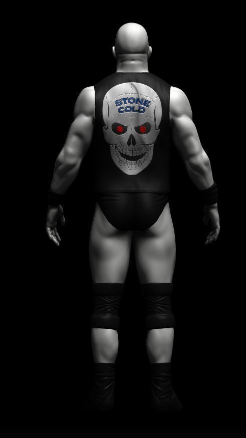 STONE COLD STEVE AUSTIN 3D model 3D printable | CGTrader