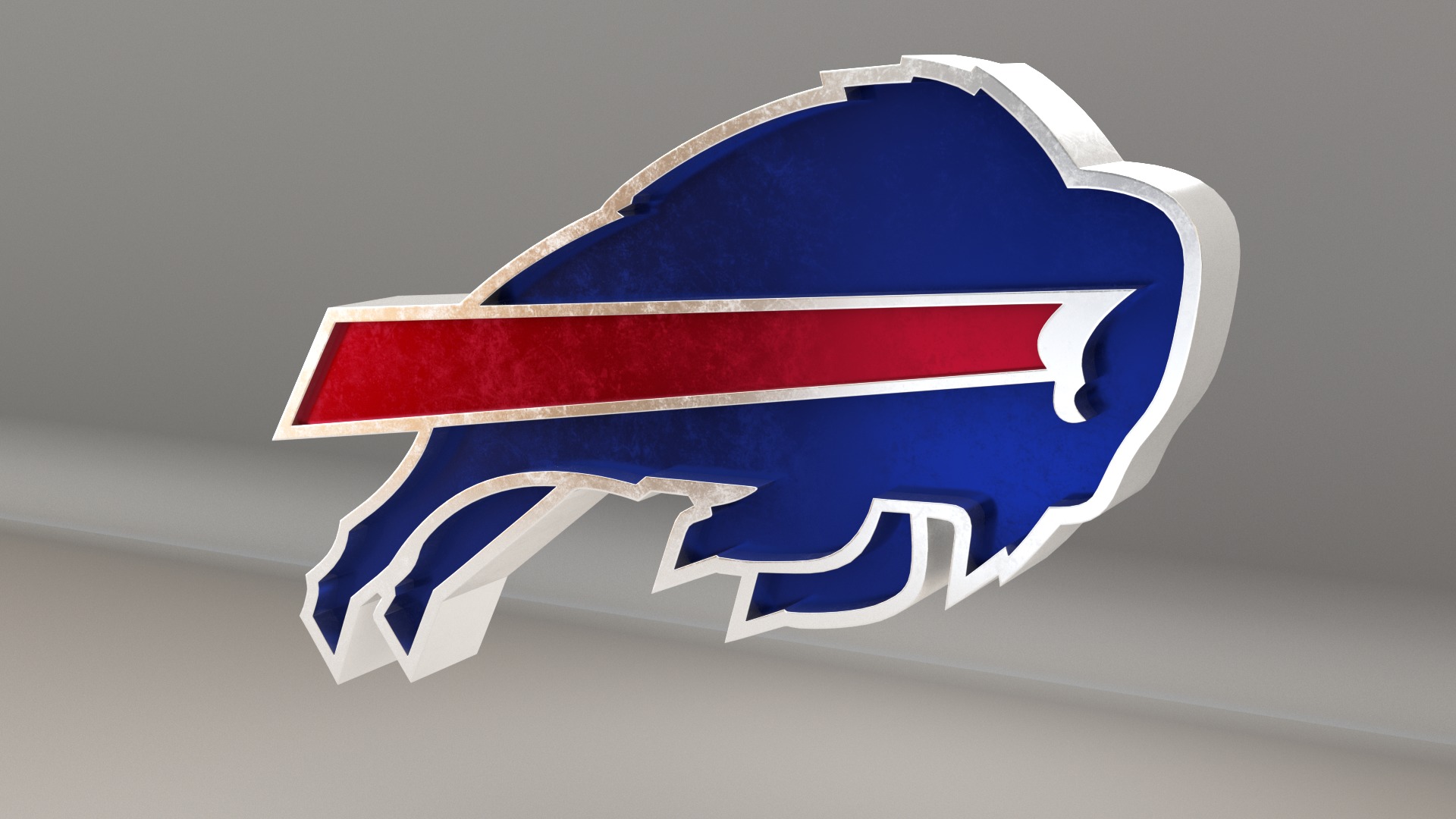NFL Buffalo BIlls Logo 3D model | CGTrader