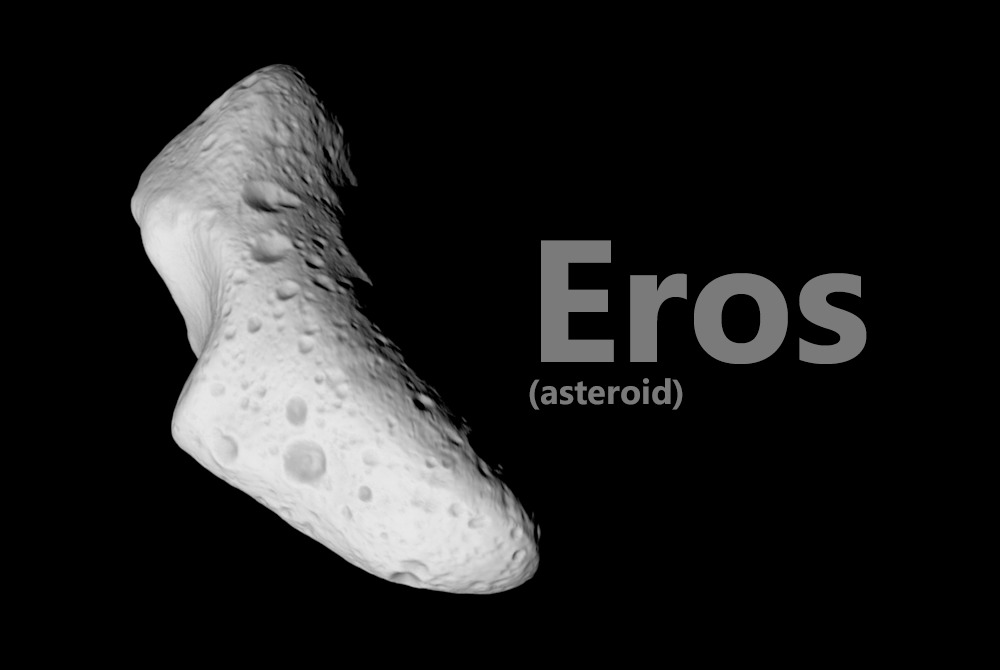 Eros Asteroid OBJ file plus texture free 3D model | CGTrader