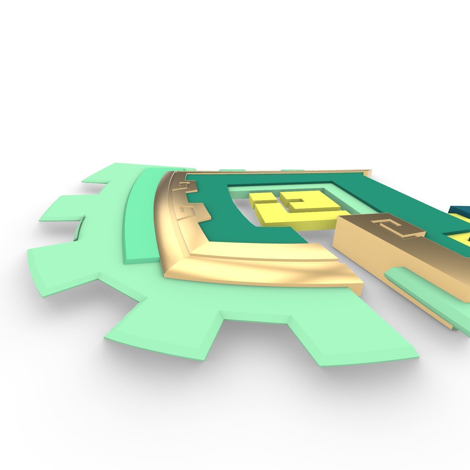 Genshin Impact Kinich Claimore Fang of the mountain king 3D model 3D ...