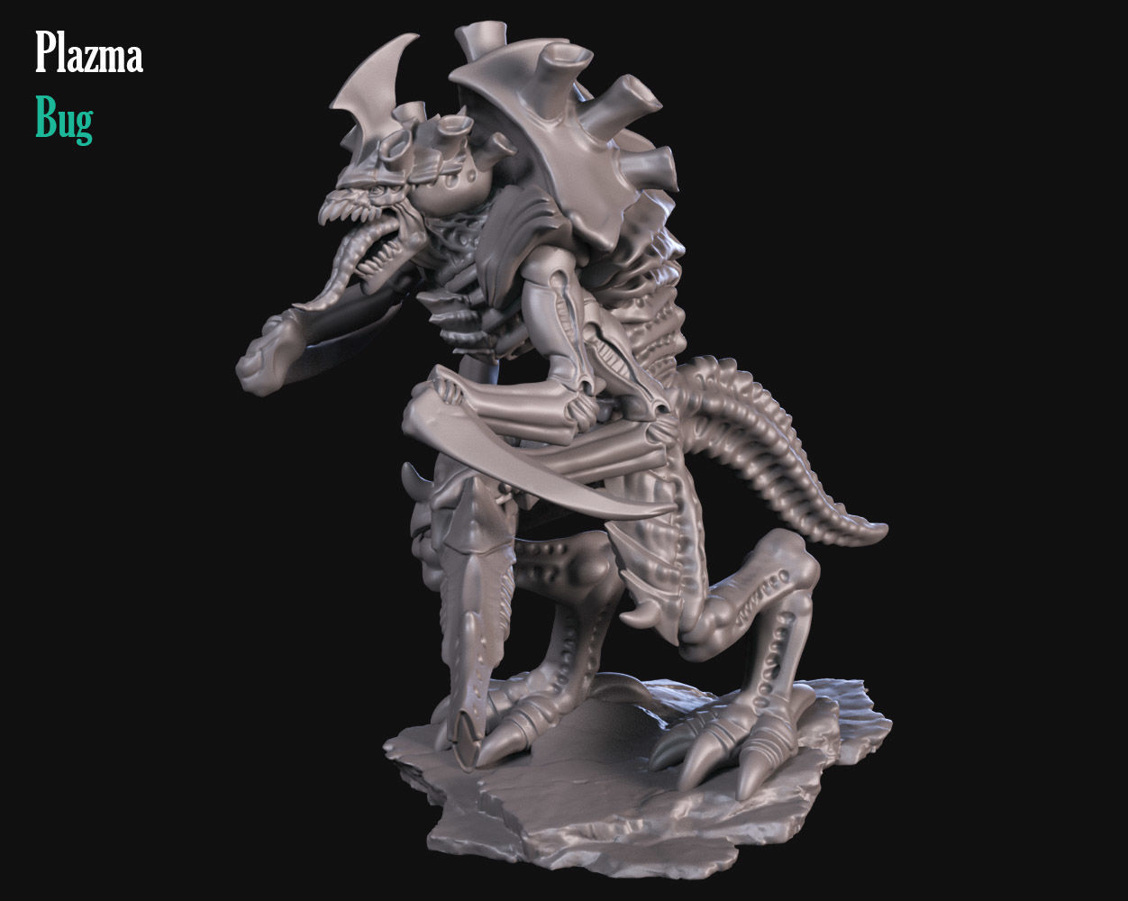 Plazma Bug 3D model 3D printable | CGTrader