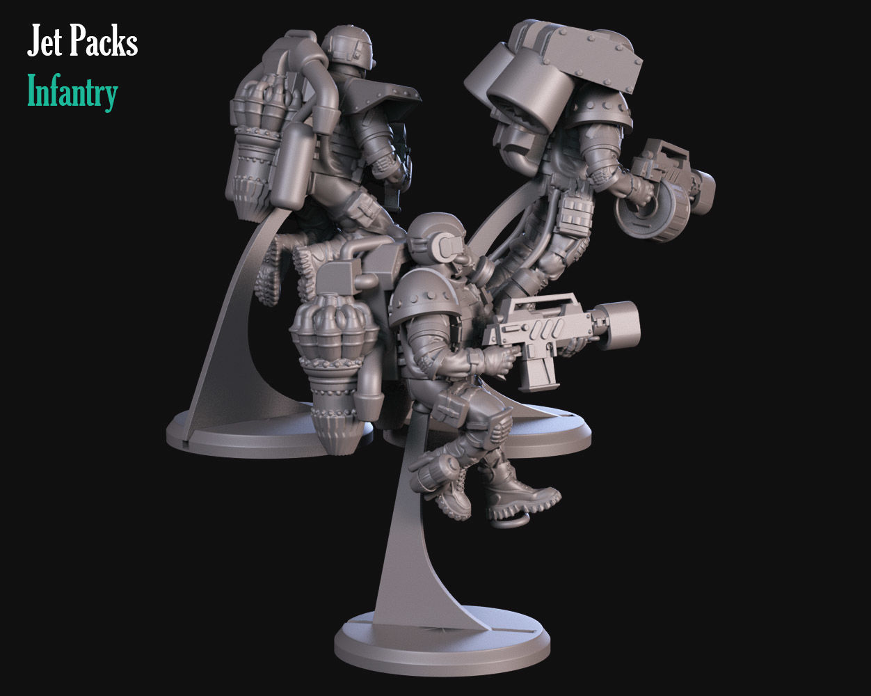 Jet Packs 3D model 3D printable | CGTrader