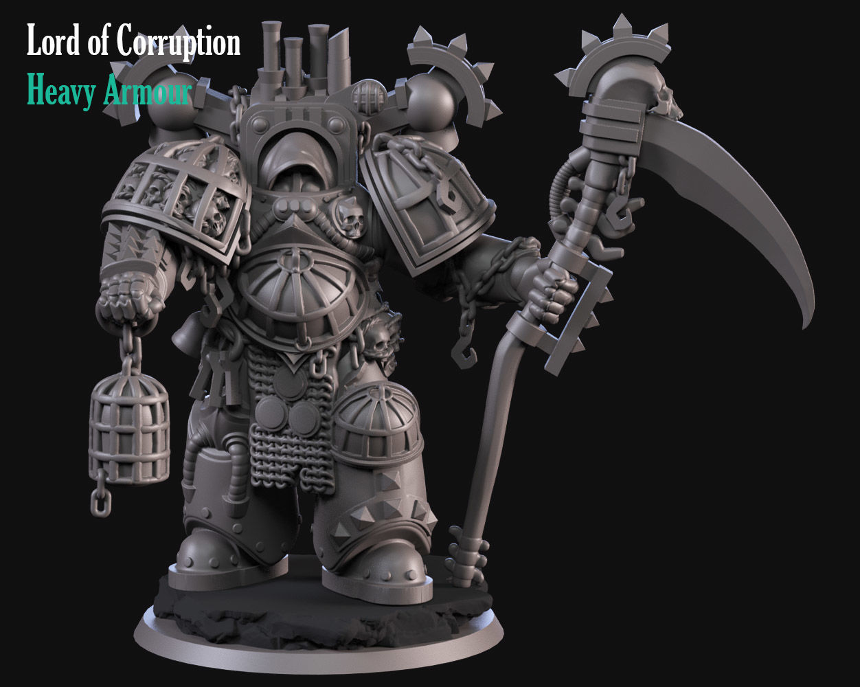 Lord of Corruption 3D model 3D printable | CGTrader