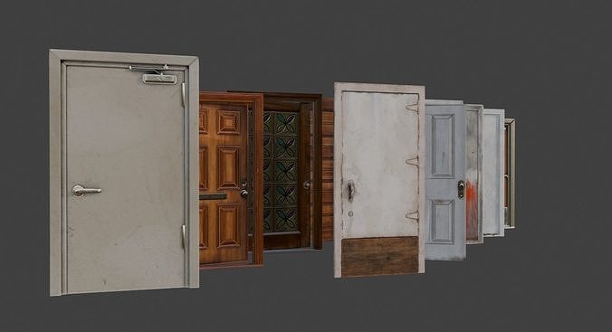 Doors asset pack 3D model | CGTrader