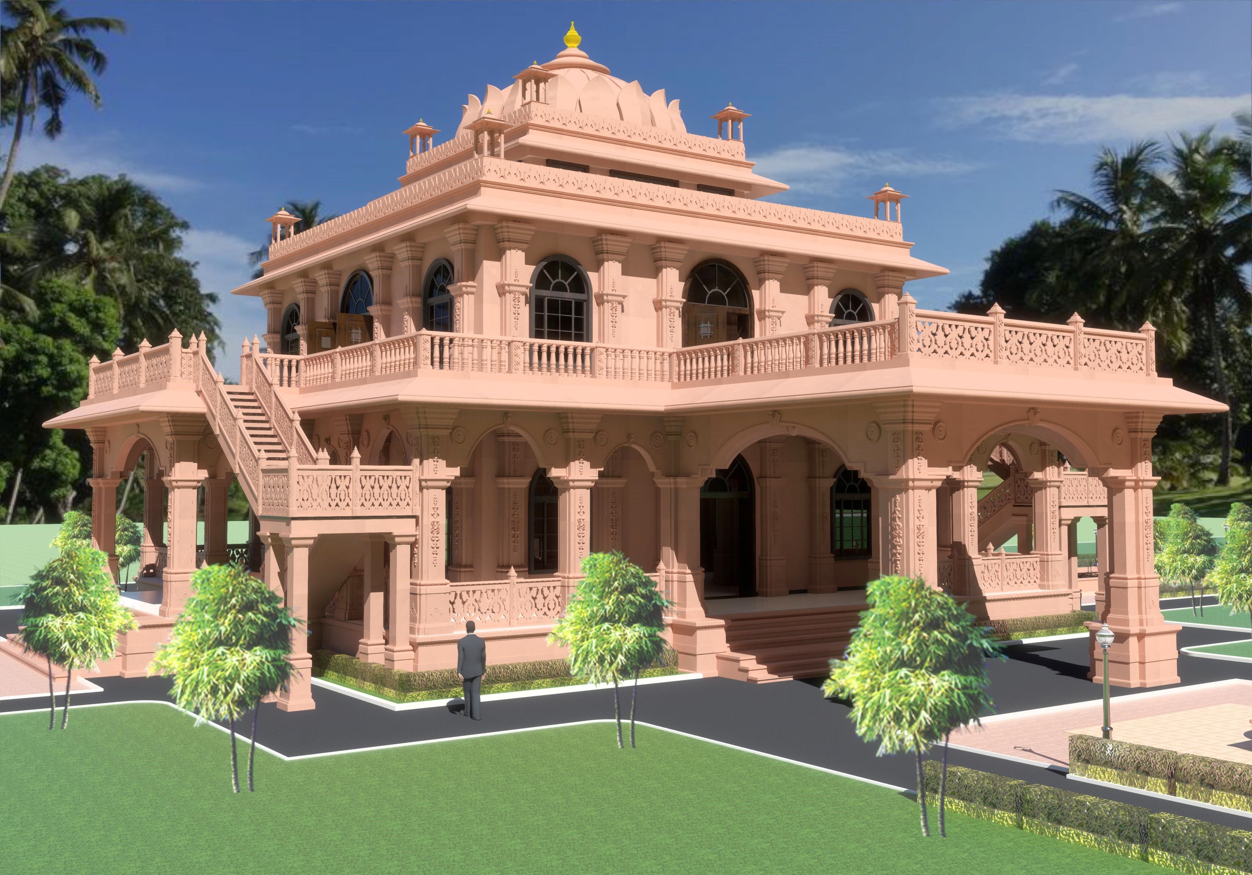 Jain Temple 3D model | CGTrader