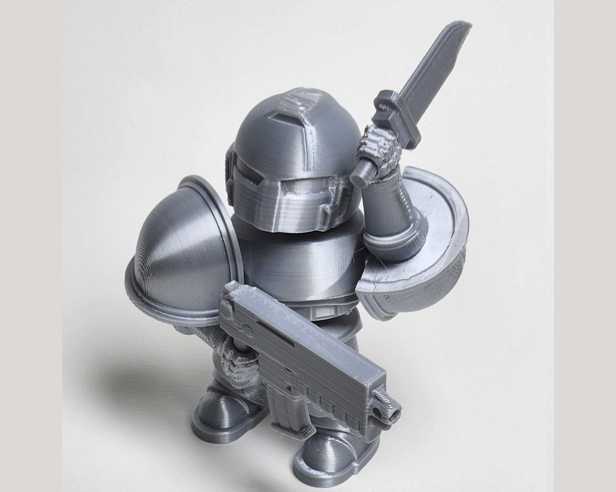 Chibi Armour 3D model 3D printable | CGTrader