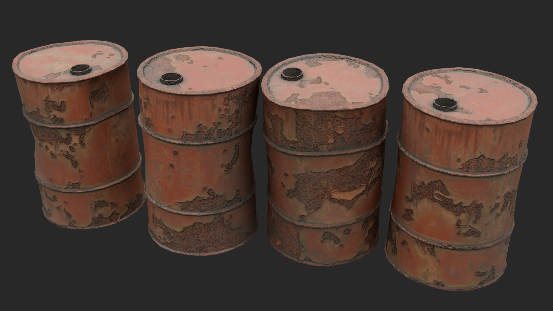 3D model Rusty Scrap Props VR / AR / low-poly | CGTrader