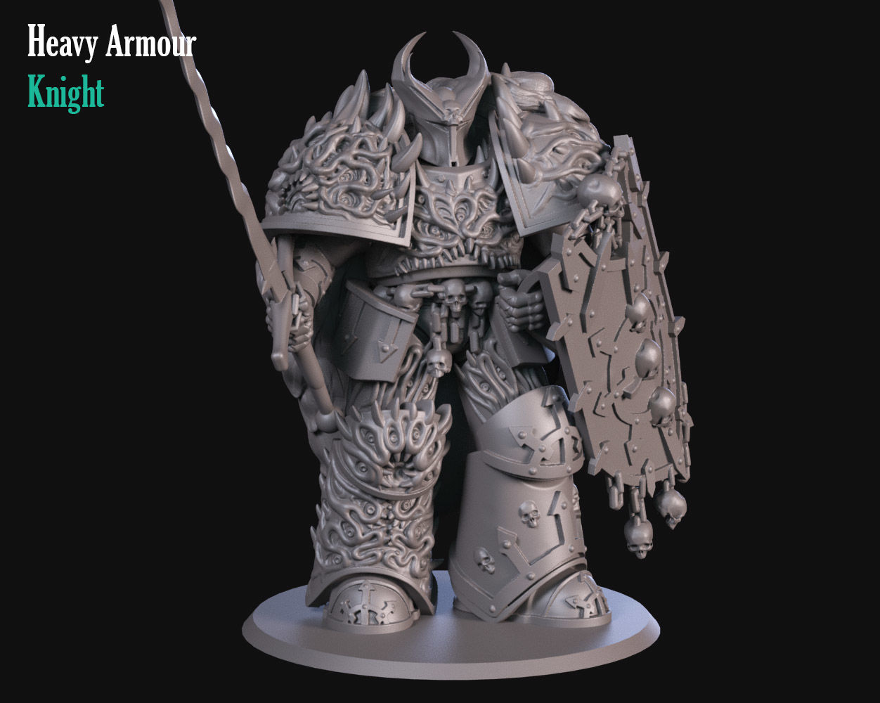 Chaos Armour 3D model 3D printable | CGTrader