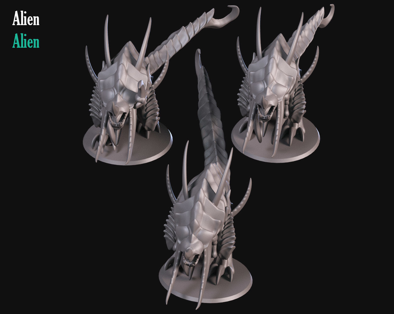 Alien Spawn 3D model 3D printable | CGTrader