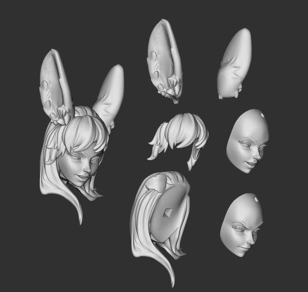Viera Figure - Include NSFW version 3D model 3D printable | CGTrader