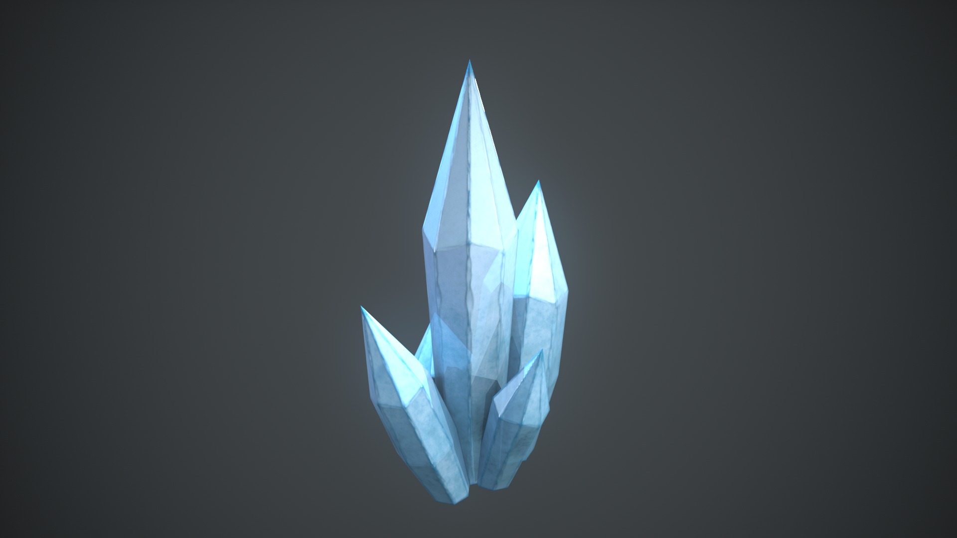 Stylized Crystal free VR / AR / low-poly 3D model | CGTrader