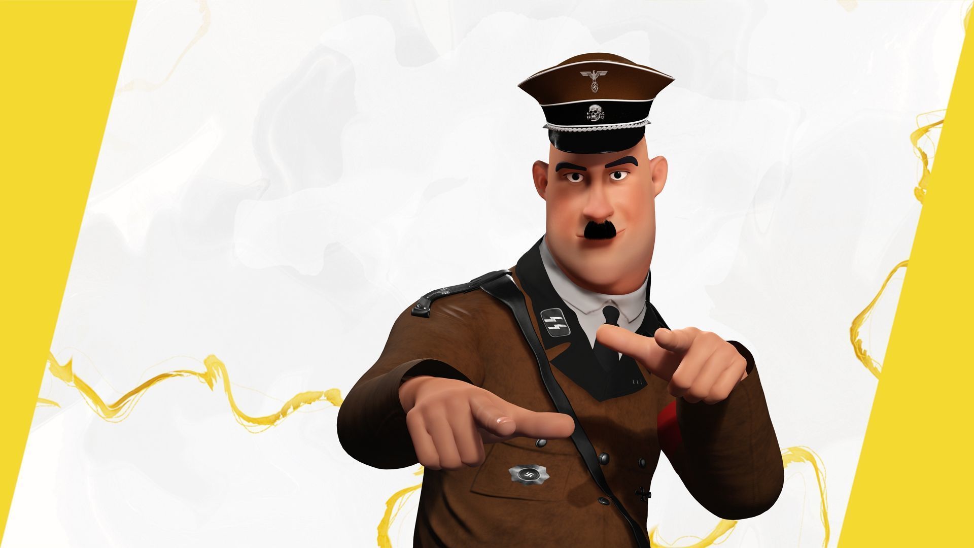 3D model Adolf Hitler Cartoon 3d VR / AR / low-poly | CGTrader