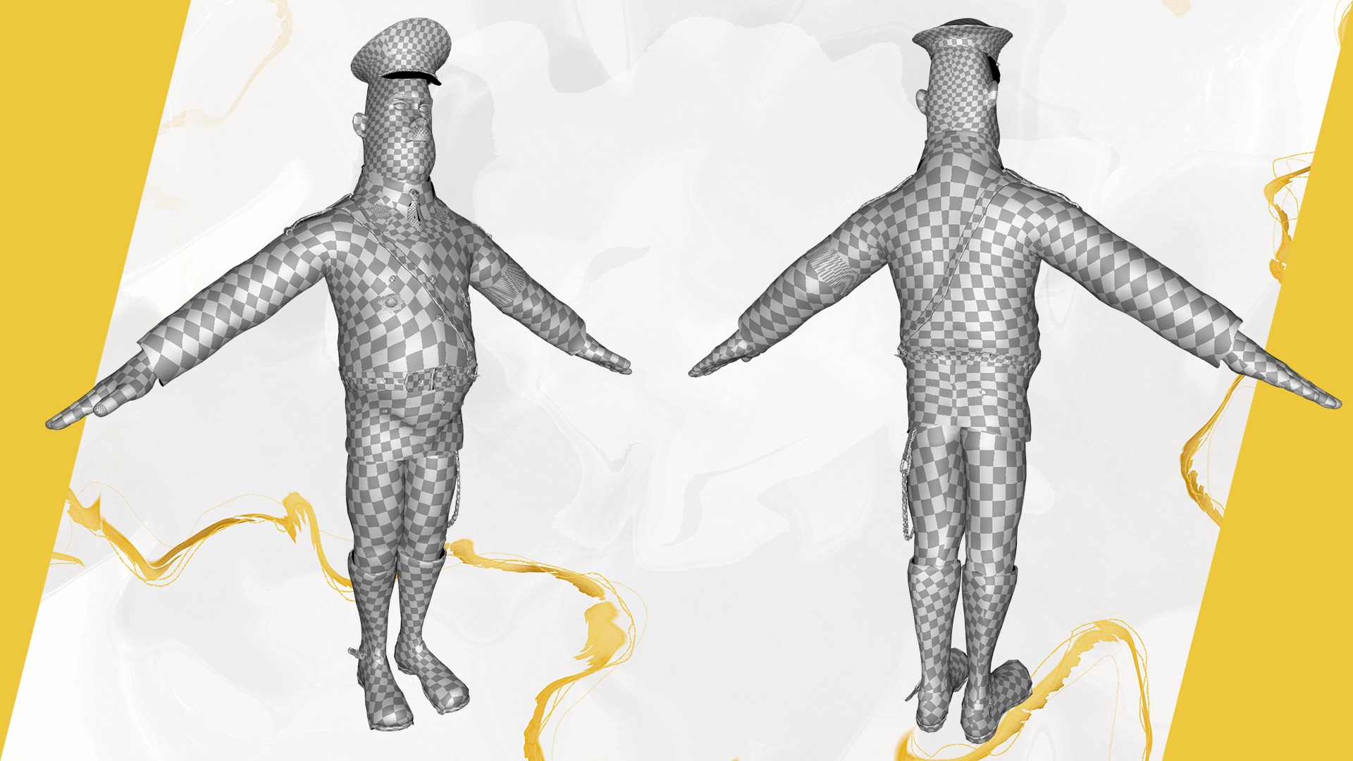 3D model Adolf Hitler Cartoon 3d VR / AR / low-poly | CGTrader