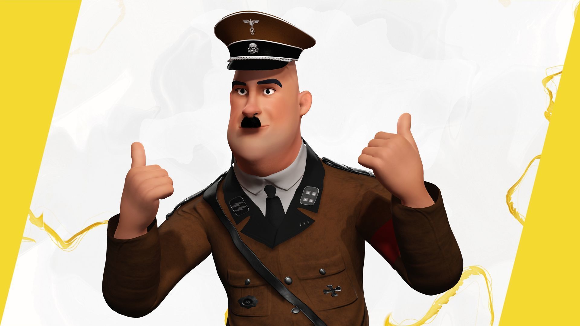 3D model Adolf Hitler Cartoon 3d VR / AR / low-poly | CGTrader