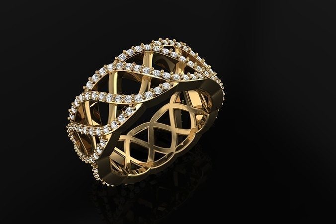 DNA RING free 3D model 3D printable | CGTrader