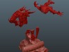 Final Fantasy XVI Ifrit 3D model 3D printable | CGTrader