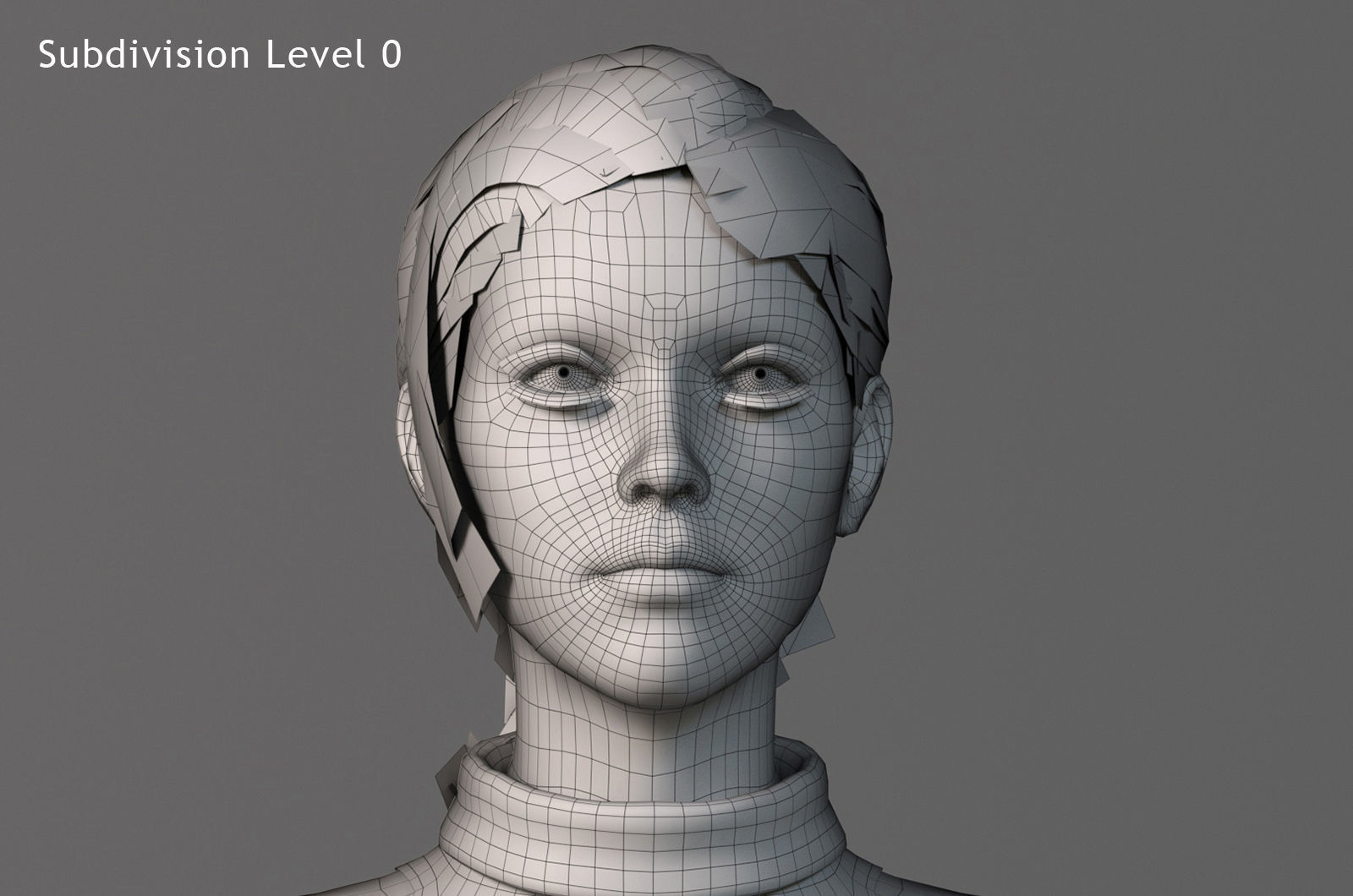 3D model Female Base with outfit Rig VR / AR / low-poly | CGTrader