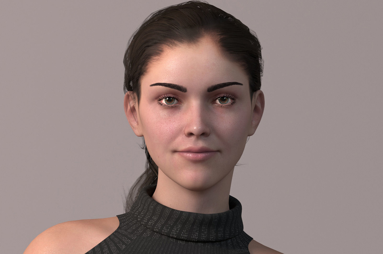 3D model Female Base with outfit Rig VR / AR / low-poly | CGTrader