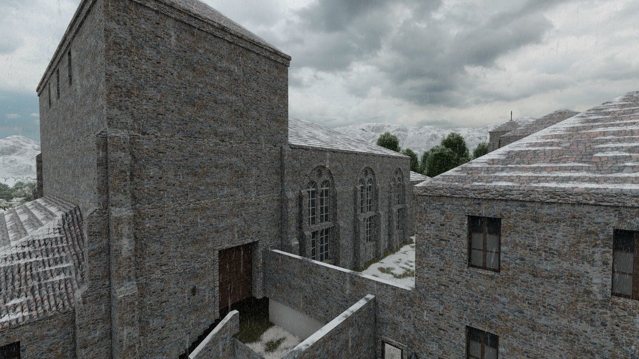 Historical church-Ancient church-Temple 3D model rigged | CGTrader