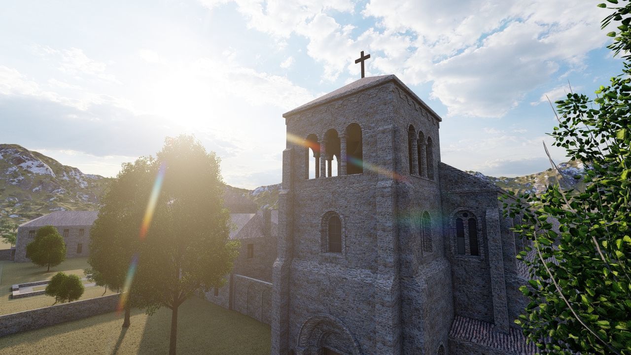 Historical church-Ancient church-Temple 3D model rigged | CGTrader