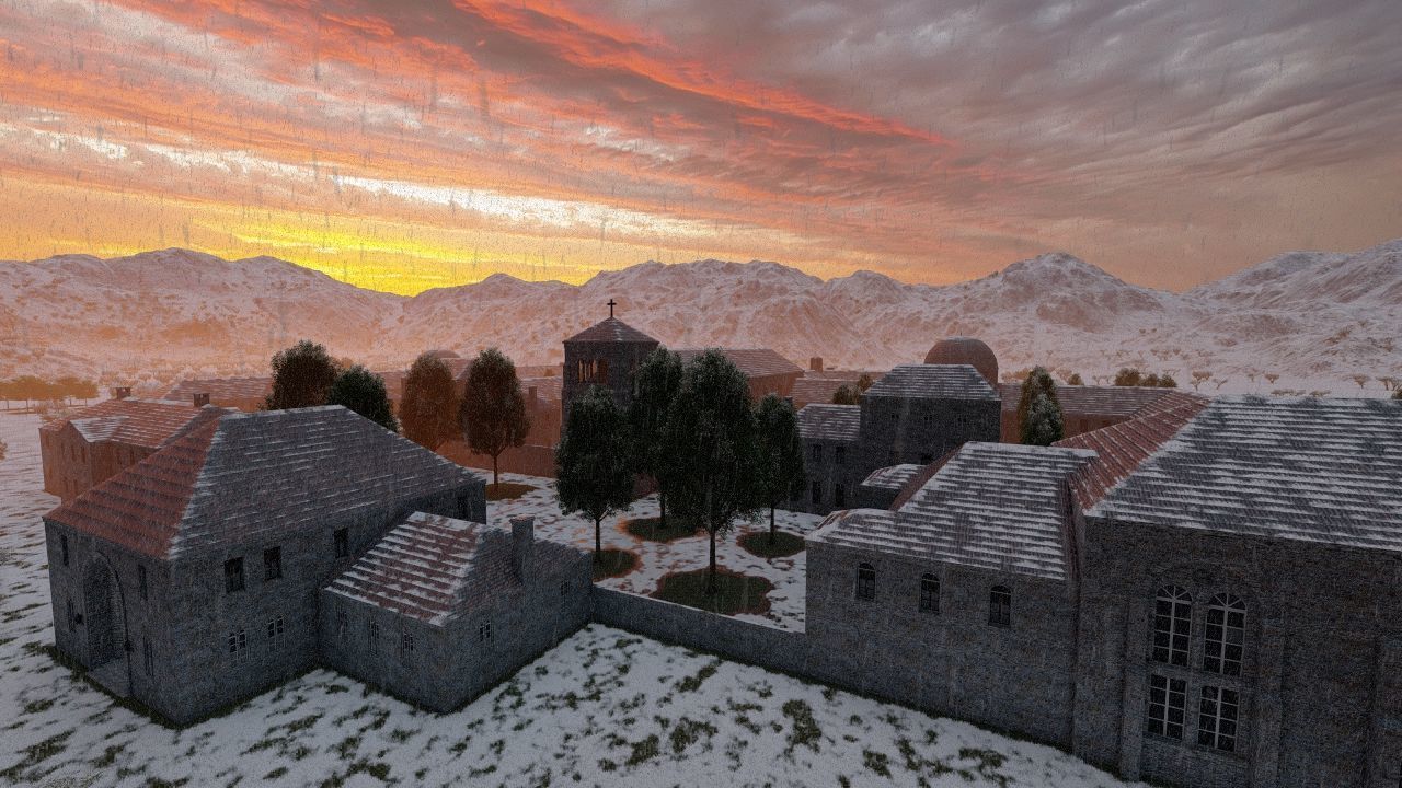 Historical church-Ancient church-Temple 3D model rigged | CGTrader