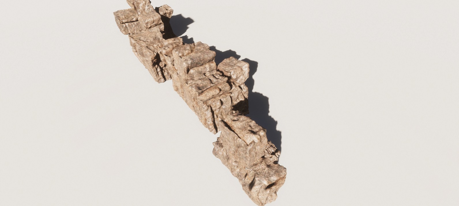 High-Quality Detailed and realistic Rock Formation 3D Model Pack free ...