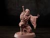 Male Human Monk - Kenshin Tanaka - Unarmed Kneeling free 3D model 3D ...