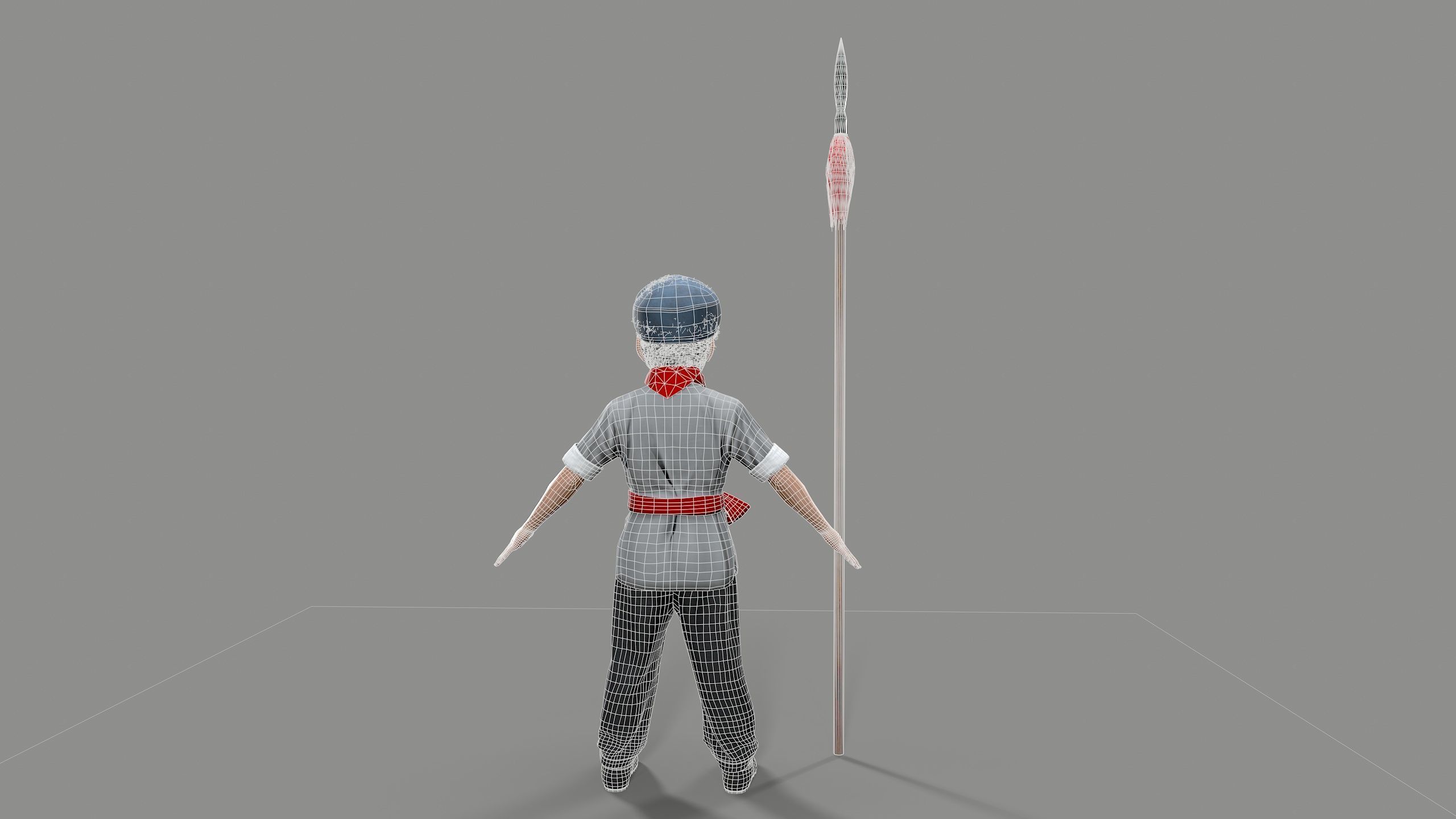 3D model boy scouts VR / AR / low-poly rigged animated | CGTrader