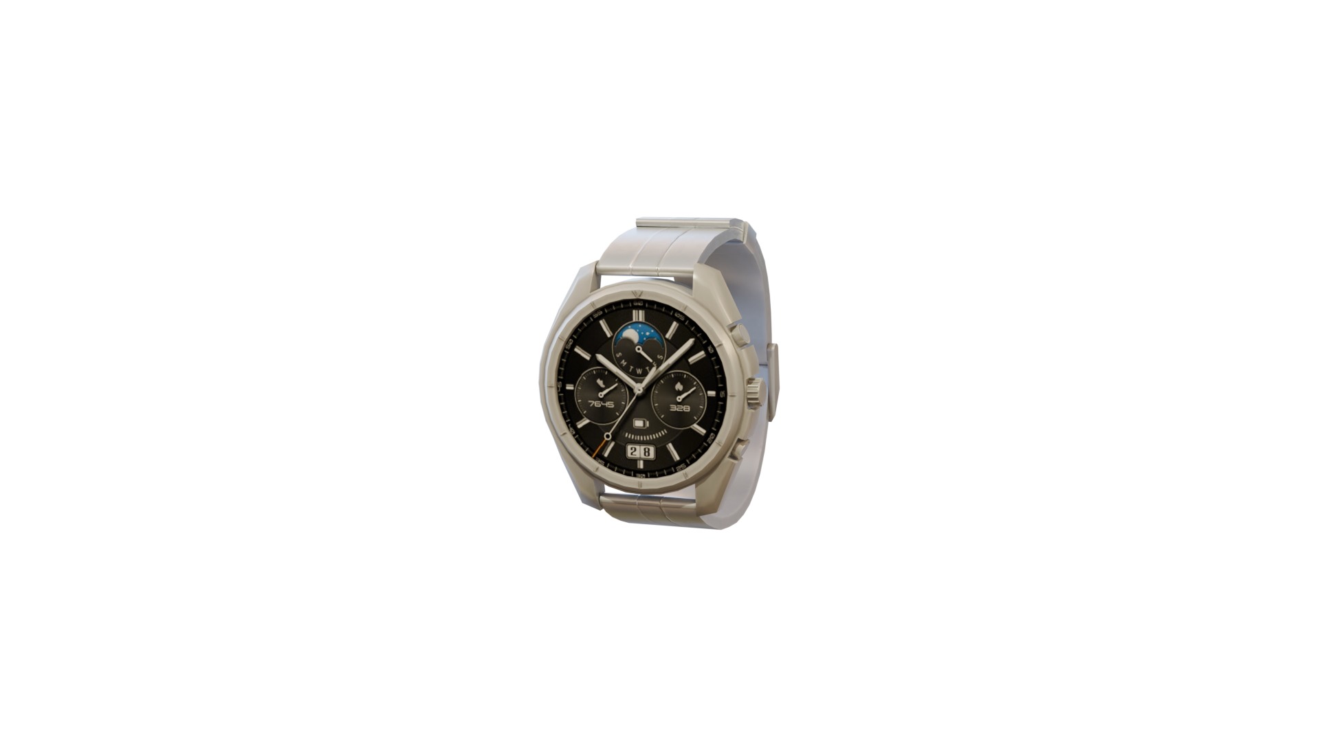 Decorative Watch 3D Model free VR / AR / low-poly 3D model | CGTrader